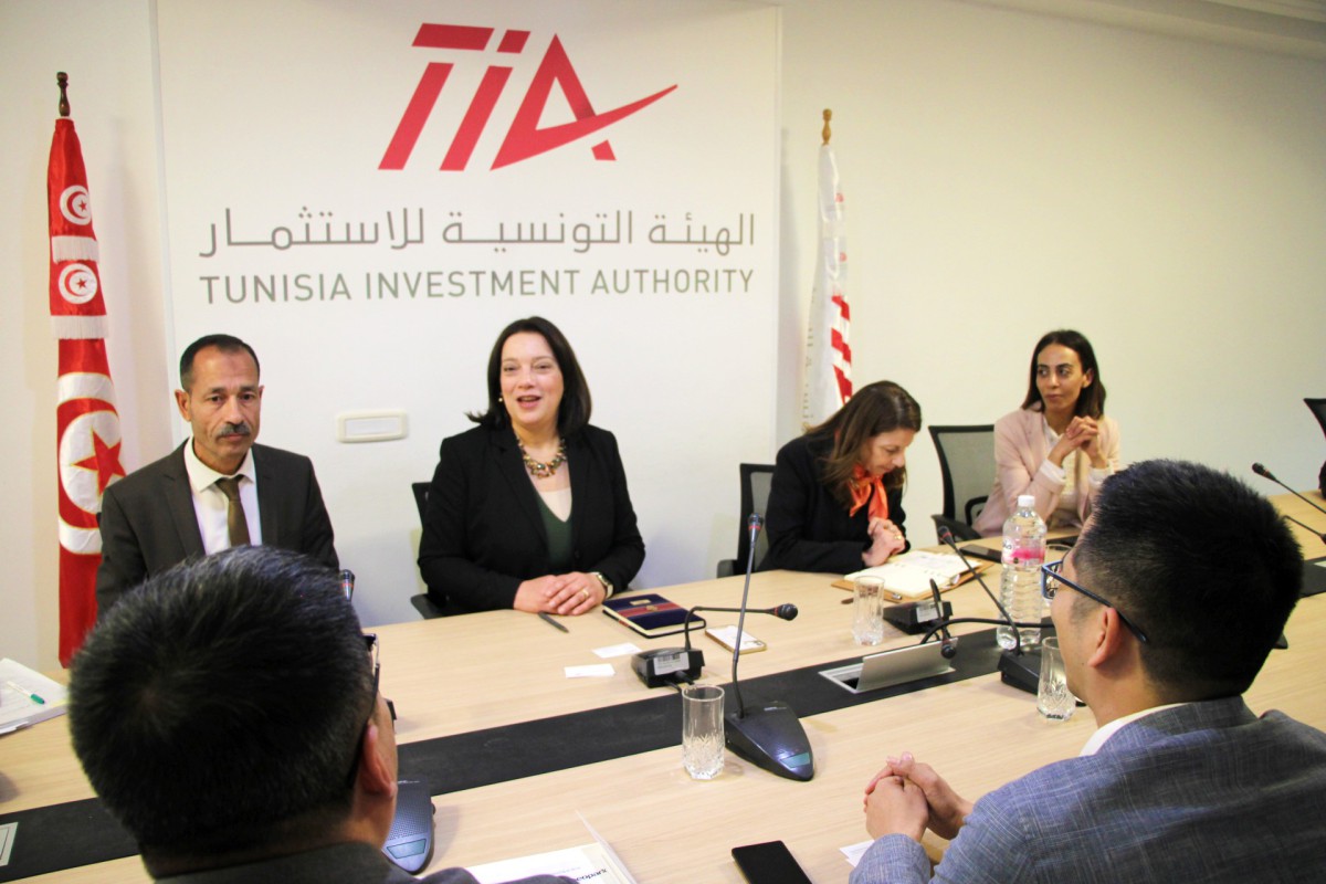 TIA - Tunisia Investment Authority (TIA) hosted a high-level delegation from a renowned Chinese ...